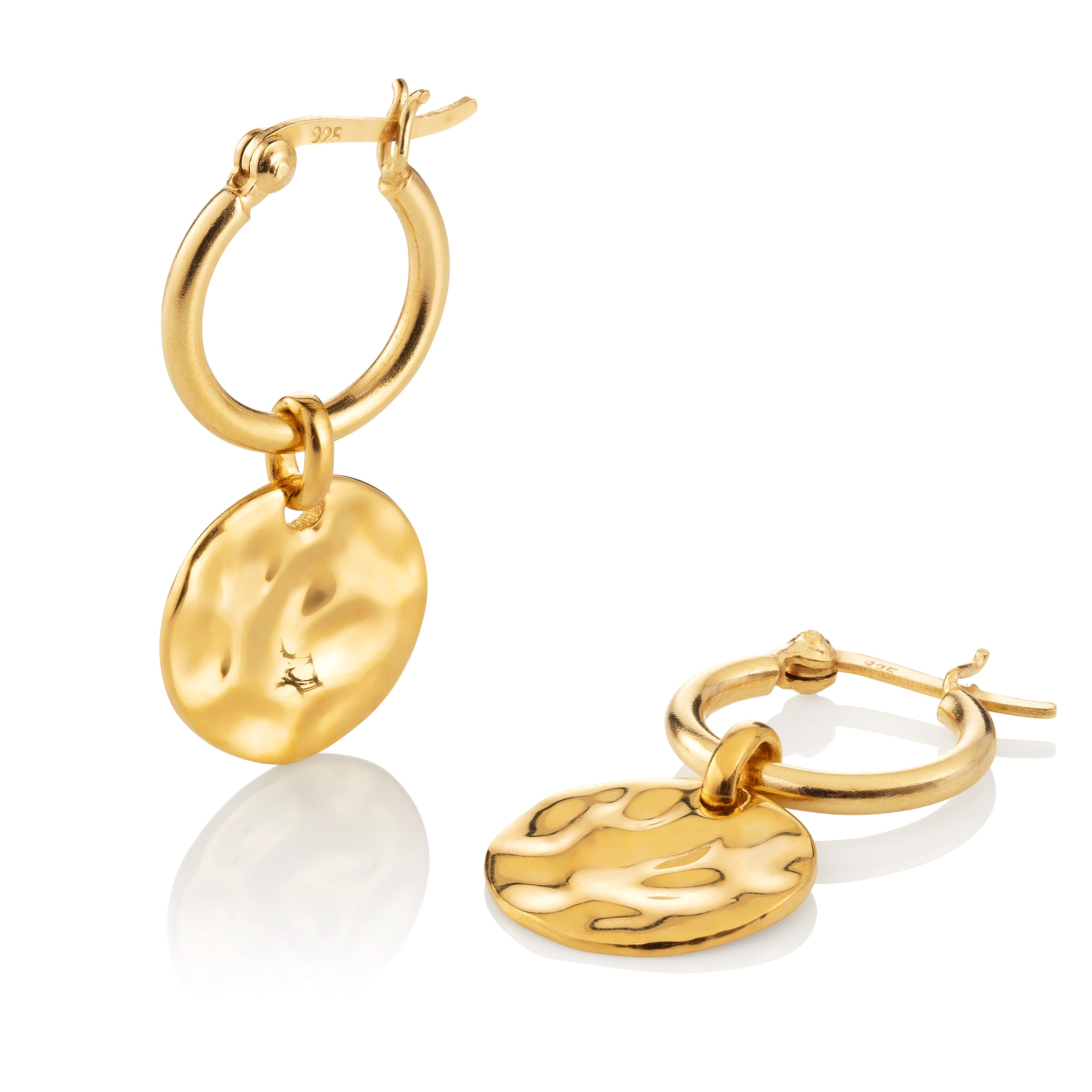 Ava Small Classic Chunky Hoops – Olivia Cooper
